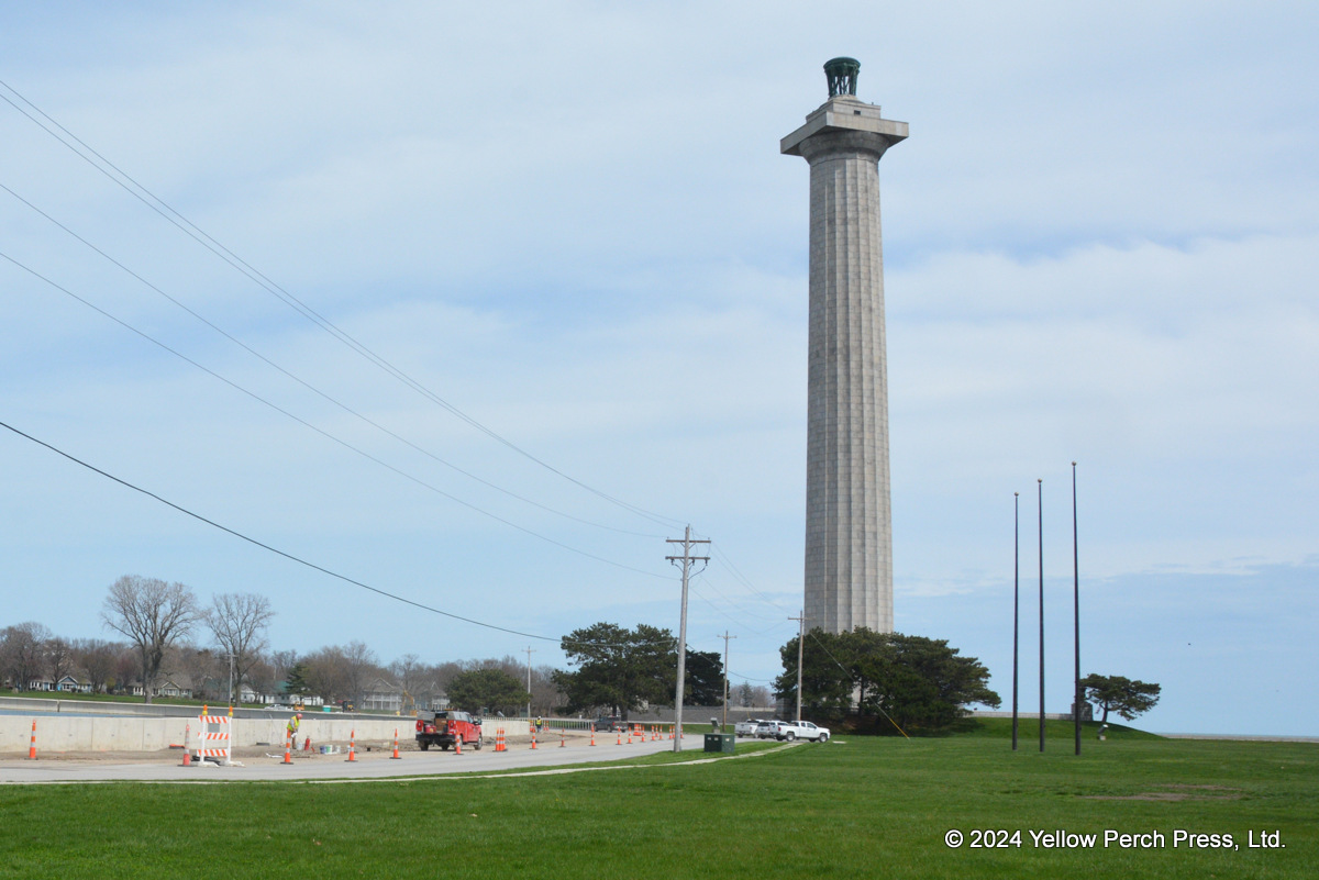 Put in Bay - Perry's Monument Construction Site Looks Better