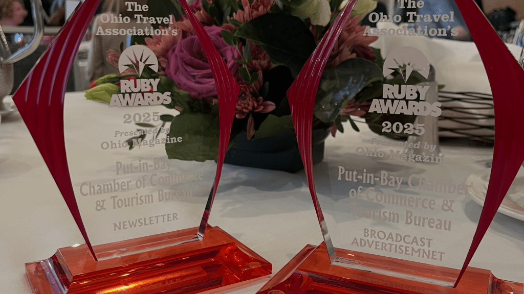 Put-in-Bay Chamber Continues RUBY Award Streak with Two Wins